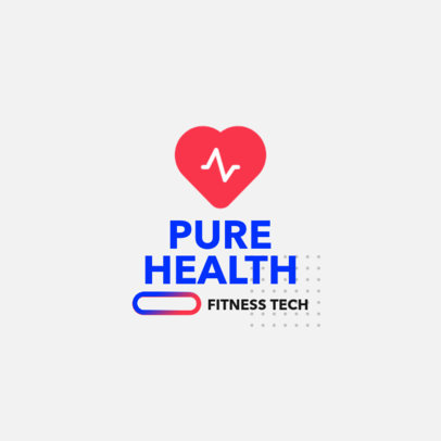 Placeit - Logo Maker for a Fitness Tech Brand