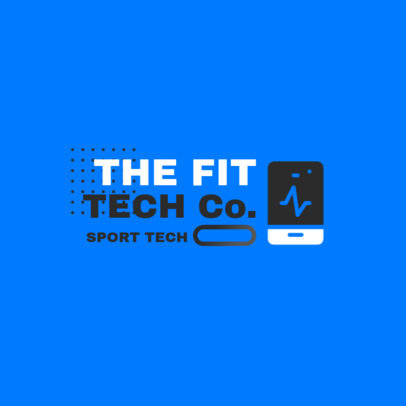 Placeit - Logo Template for a Sports Tech Company