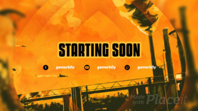Placeit - Twitch Starting Soon Screen Video Creator for Gaming Streamers