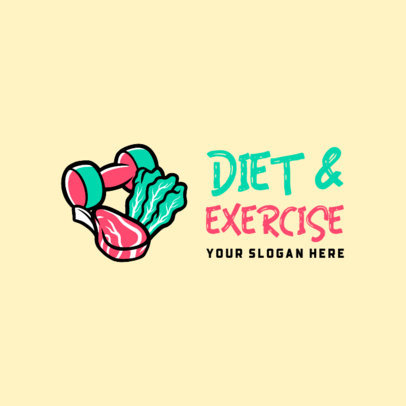 Placeit - Online Logo Template for a Healthy Lifestyle Routine Program