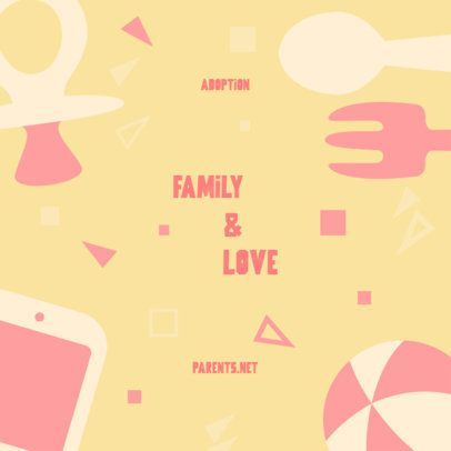Placeit - Podcast Cover Design Template for a Show About Parenthood and ...