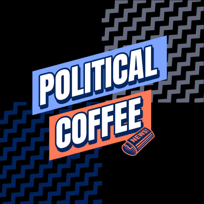 Placeit - Podcast Cover Design Creator for a Politics News Breakdown
