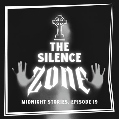 Placeit - Horror Podcast Cover Design Creator with a Retro Vibe