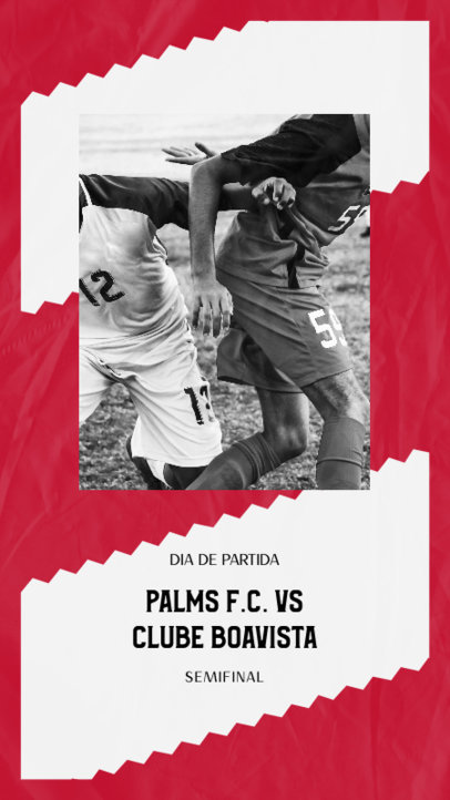 Placeit - Instagram Story Creator for a Semifinal Soccer Match Ad