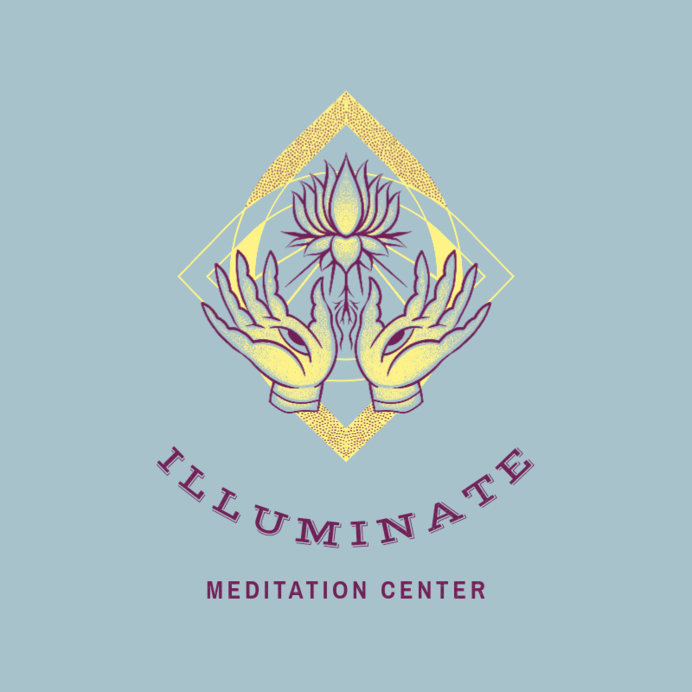 Placeit - Logo Maker for a Meditation Center With a Metaphysical Style