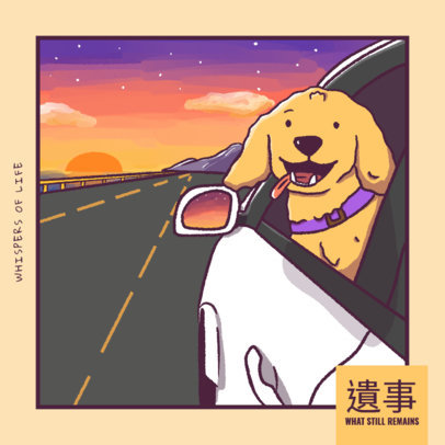 Placeit - Cover Design Template for a Chillout Music Album