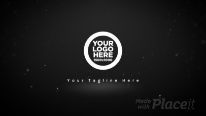 Placeit - Intro Video Maker Featuring Colliding Neon Particles