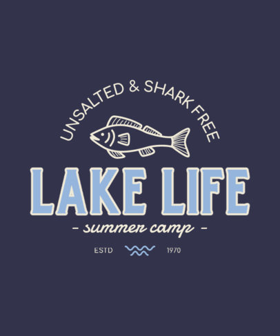 Placeit - Outdoor-Themed T-Shirt Design Maker for a Summer Camp ...