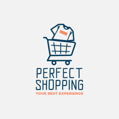 Placeit - POD Store Logo Maker With a Cart Graphic