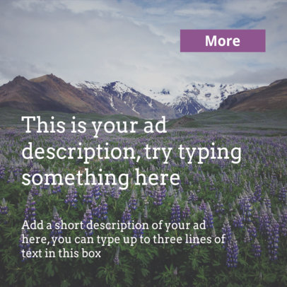 Placeit - Online Banner Maker - Texts Below with Button Above