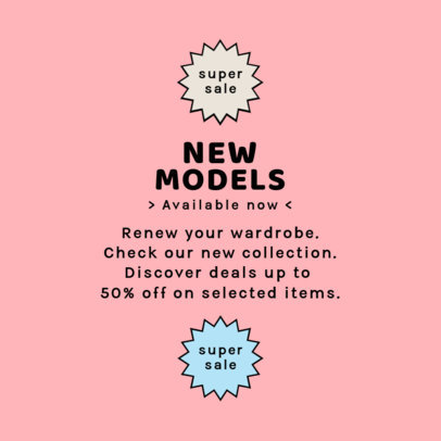 Placeit - Instagram Post Creator for a Clothing Brand's New Season Drop