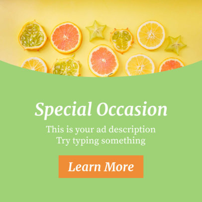 Placeit - Online Banner Maker - Title Above Subtitle and Button