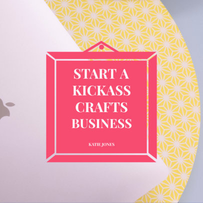 Placeit - Book Cover Maker - Centered Badge with Text