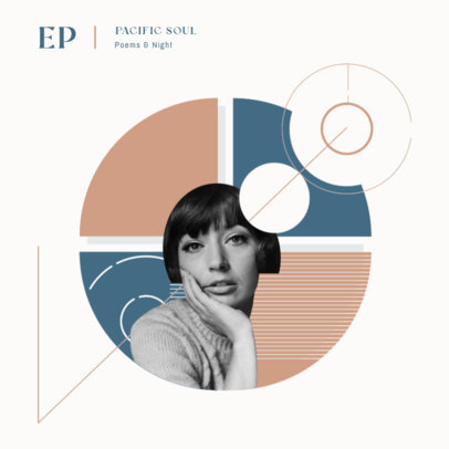 Placeit - Album Cover Maker for Soul Musicians With a Vintage Aesthetic