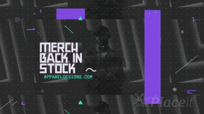 Placeit - Slideshow Video Creator for a Merch Store Featuring Abstract ...