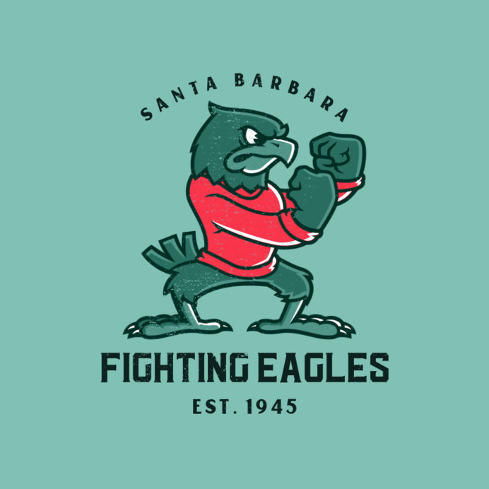 Placeit - Sports Team Logo Maker Featuring Vintage-Style Mascot Graphics
