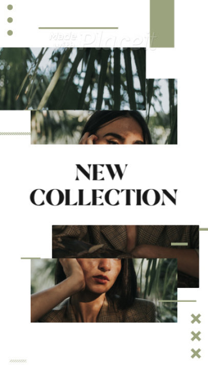 Placeit - Instagram Story Video Template for a New Clothing Collection ...