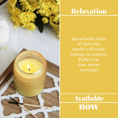 Placeit - Instagram Post Creator for Scented Candles Suppliers