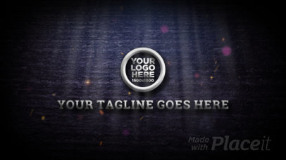 Placeit - Intro Video Template Featuring Animated Particles and Fire Sparks