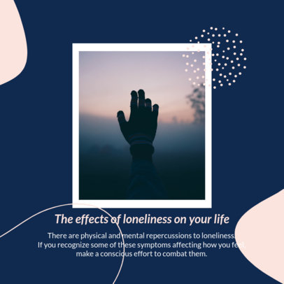 Placeit - Mental Health Day-Themed Instagram Post Creator to Talk About ...