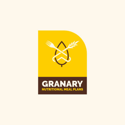 Placeit - Online Logo Maker for a Nutritional Meal Plans App