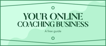 Placeit - Facebook Cover Template for an Entrepreneurship Coach