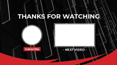 YouTube End Card Templates | Video Maker | Placeit