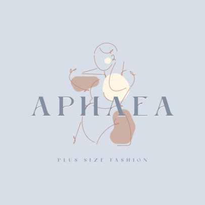 Placeit - Logo Maker for a Plus-Size Fashion Brand