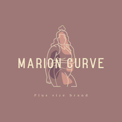 Placeit - Logo Creator for a Plus Size Clothing Brand