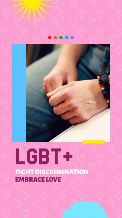 Placeit - Facebook Story Generator for an LGBT NGO