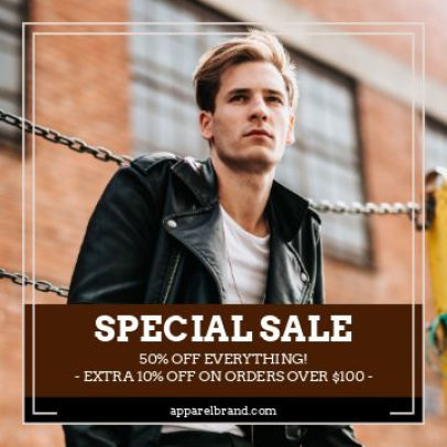 Placeit - Instagram Post Video Template for a Men's Clothing Store ...