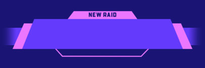Placeit - Neon-Colored Twitch Alert Box Generator for a Gamer