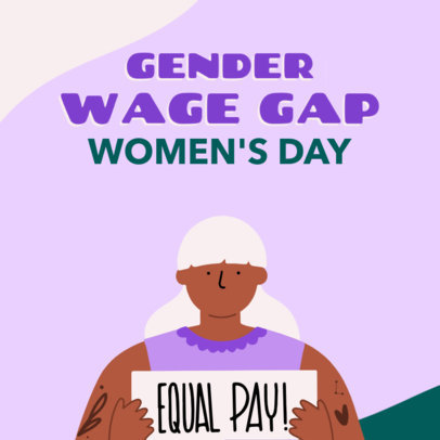 Placeit - Women's Day-Themed Instagram Post Design Generator Advocating ...