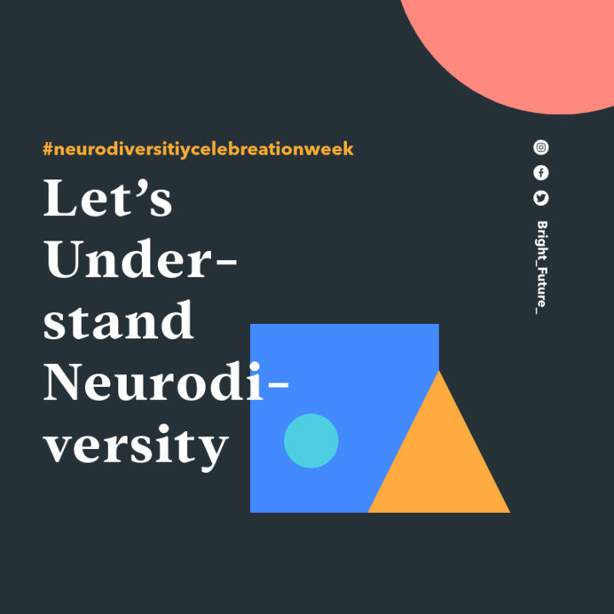 Placeit - Neurodiversity-Themed Instagram Post Generator With Geometric ...