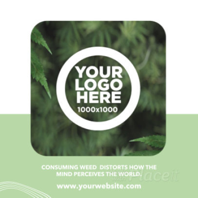 Placeit - Cannabis-Themed Instagram Post Video Maker for 420 with Text ...