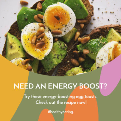 Placeit - Nutrition-Themed Instagram Post Design Creator with Healthy ...