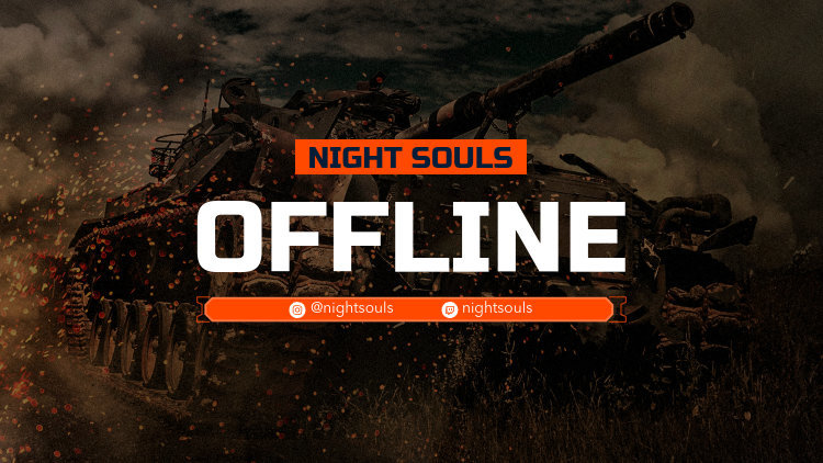 Placeit - COD-Inspired Twitch Offline Banner Design Maker With a Tank ...