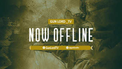 Placeit - Twitch Offline Banner Maker for Streamers With Call of Duty ...