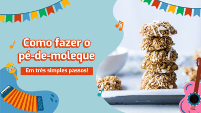Placeit - YouTube Thumbnail Maker for a Brazilian Food Recipe