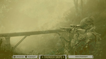 Placeit - Twitch Overlay Creator with a Military Theme for COD-Inspired ...