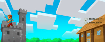 Placeit - Twitch Profile Banner Maker Featuring a Castle and a ...