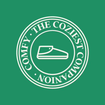 Placeit - Comfy Logo Creator for a Cozy Shoe Business