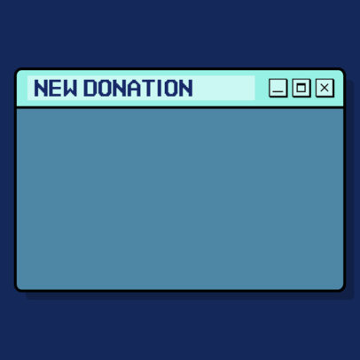 Placeit - Retro-Style Twitch Alert Design Creator for New Donations