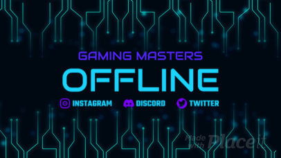 Placeit - Twitch Offline Screen Video Creator with Animated Tech ...