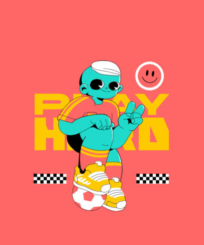 Placeit - Fun Avatar Template with Cartoonish Graphics Inspired by the ...