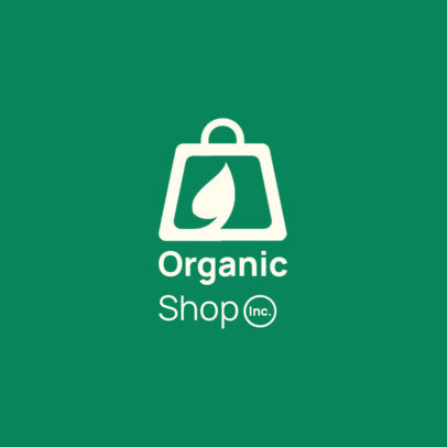 Placeit - Logo Maker for an Organic Products Shop Featuring a Recycled ...