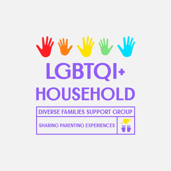 Placeit - LGBTQ-Themed Logo Template for a Support Group for Diverse ...