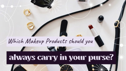 Placeit - YouTube Thumbnail Creator for a Makeup Products ...