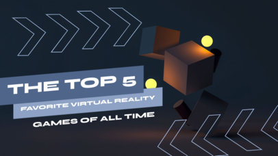 Placeit - YouTube Thumbnail Generator for a Virtual Reality Games Review