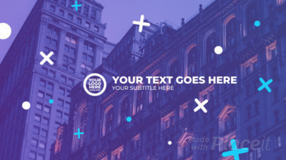 Placeit - Intro Video Creator Colorful Shape-Animated Graphics